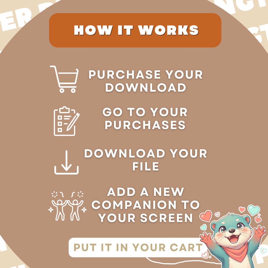 Boho Lion Anime Furry Pngtuber Model | Full Body| Vtuber Streaming ...