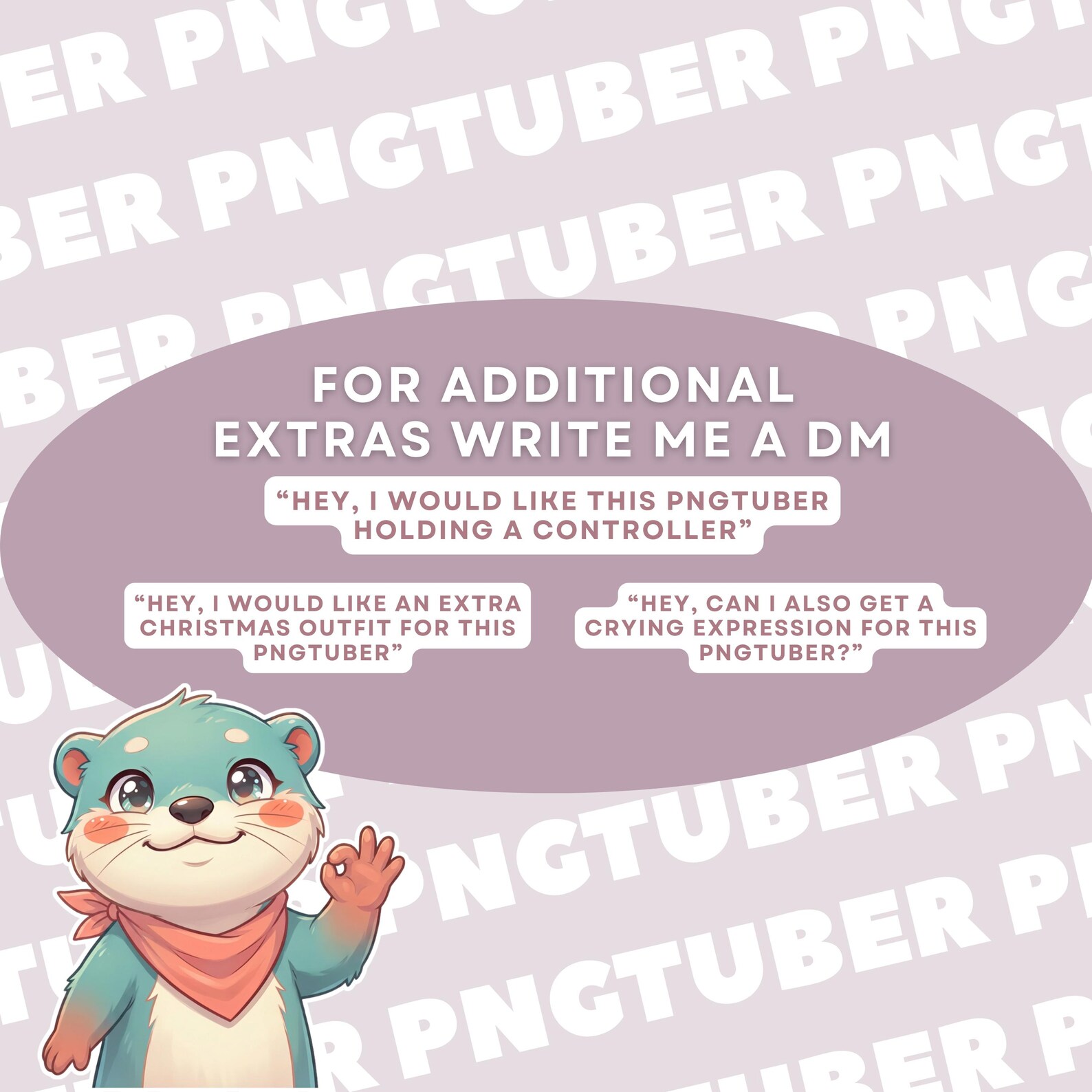 Ethereal Sheep Girl Anime Pngtuber Model | Vtuber Streaming Avatar ...