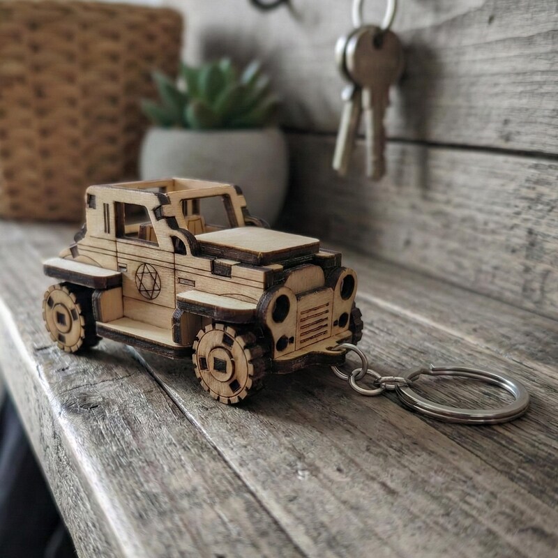 Jeep Keychain - Etsy