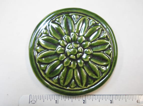Sculpting & Forming Craft Supplies & Tools Round Ceramic Tiles Holly ...