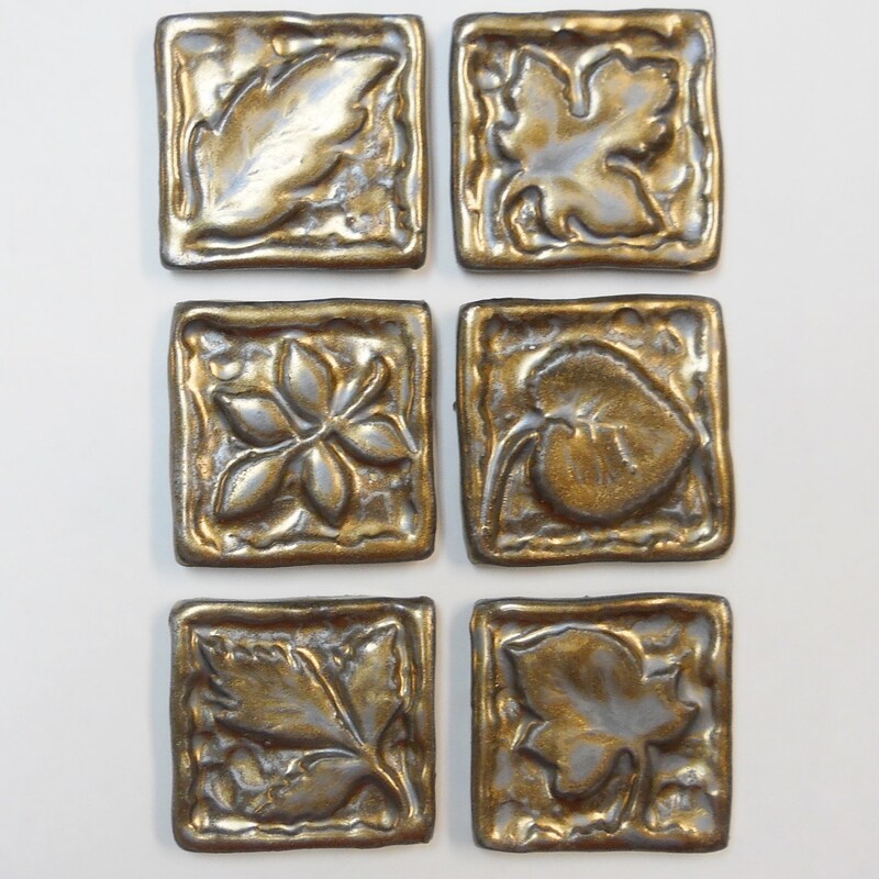Leaf Tiles - Etsy