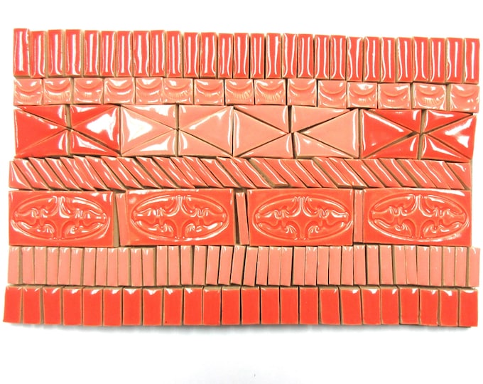 160+ Lime Green Mosaic Tiles, Handmade Ceramic Craft Tiles, Mosaic Art ...