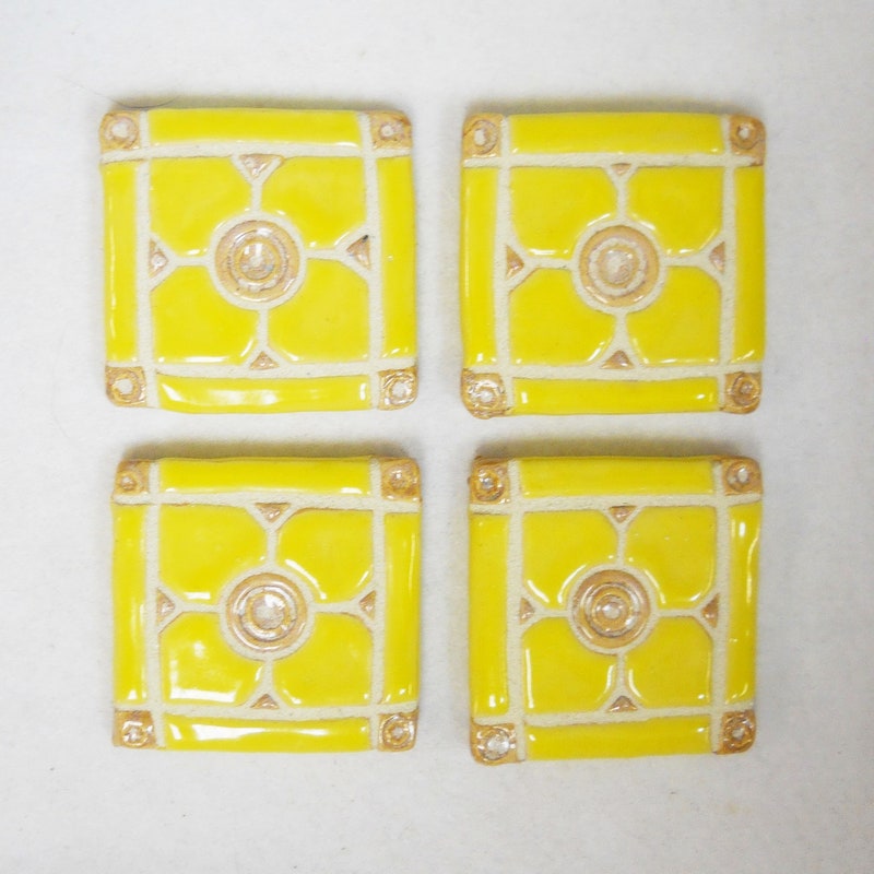 Yellow Tile - Etsy