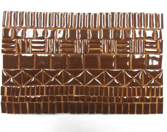 200+ Mosaic Tiles, Handmade Ceramic Craft Tiles, Stoneware Mosaic Tiles ...