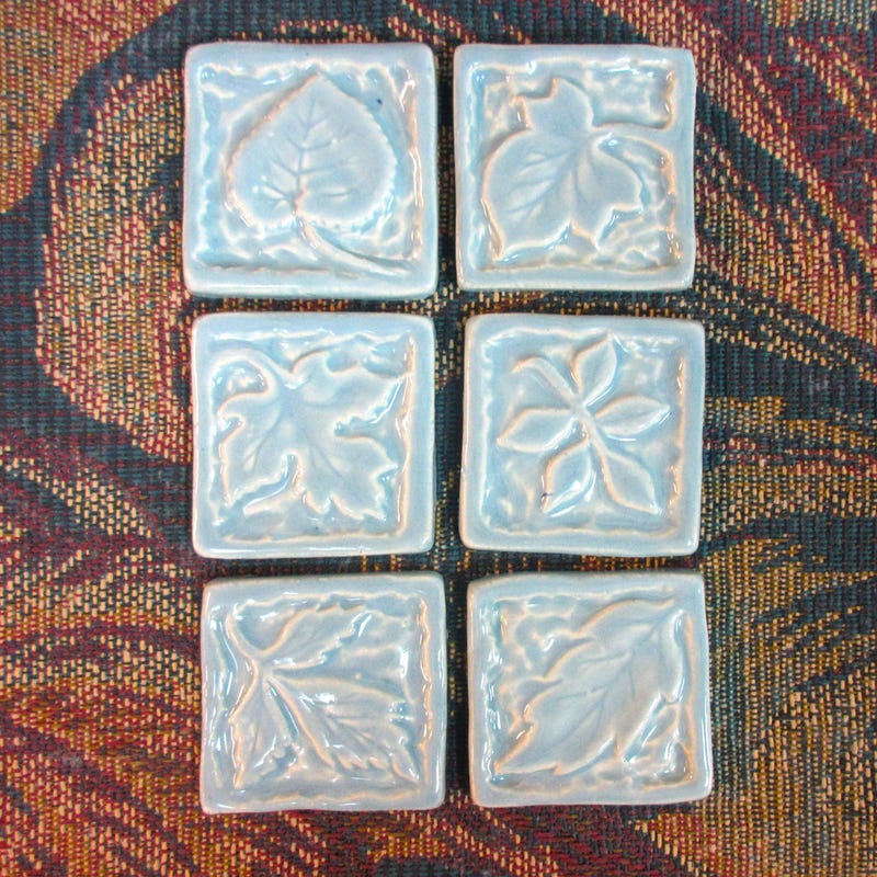 Leaf Tiles - Etsy