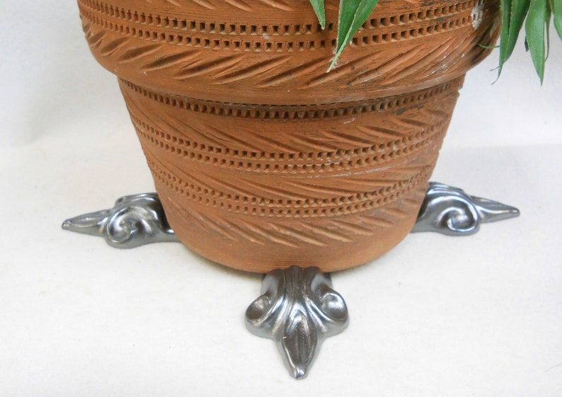 Ceramic Pot Feet set of 4 Handmade Ceramic fleur De | Etsy