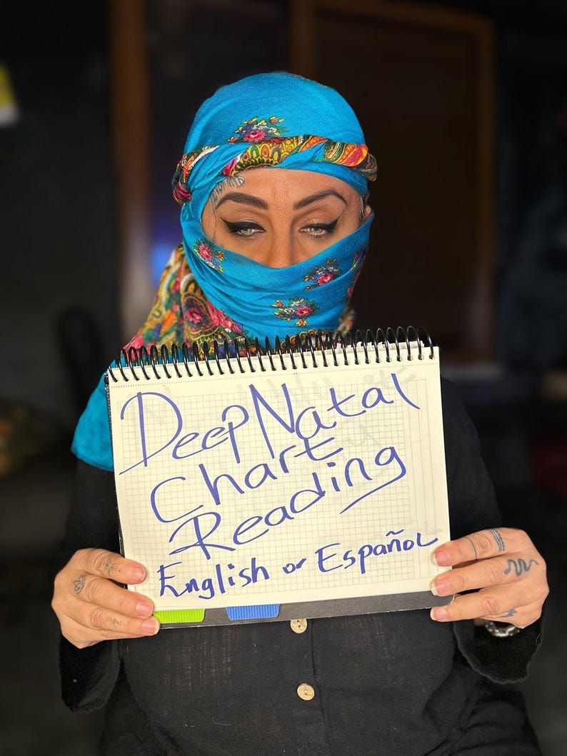 Deep Natal Chart Reading Personality, Destiny, Love and Career Insights ...