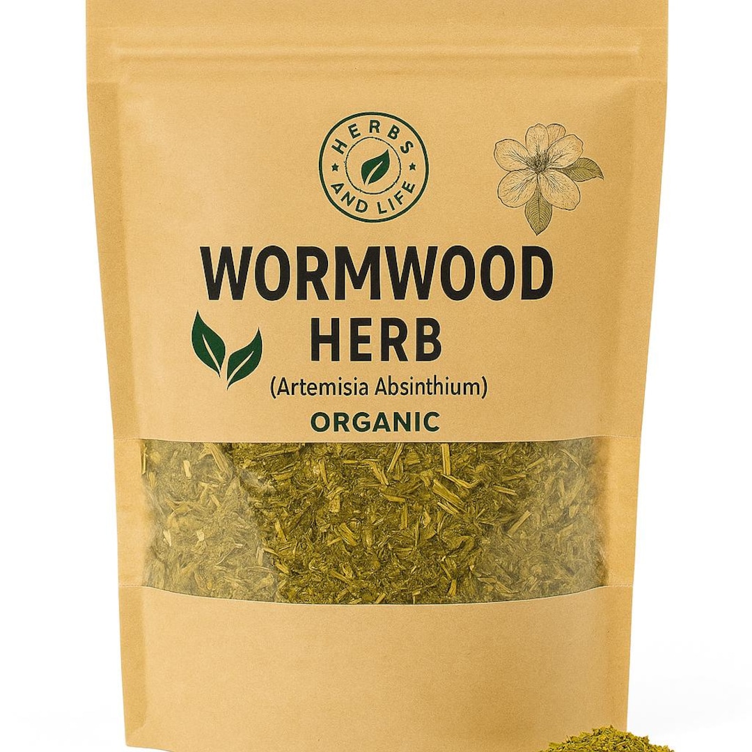 Wormwood Herb Wildcrafted Artemisia Absinthium Tea Herb Organic ...