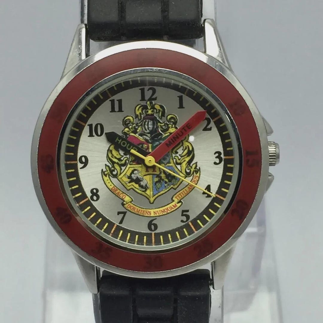Harry Potter Hogwarts Edition Quartz Vintage Unisex Watch - Etsy