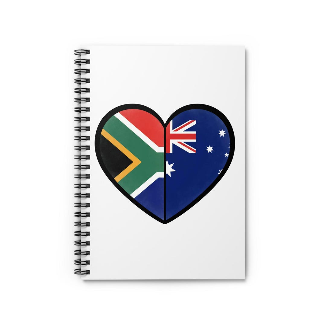 South African Aussie Notebook | South Africa Australia Heart Journal ...