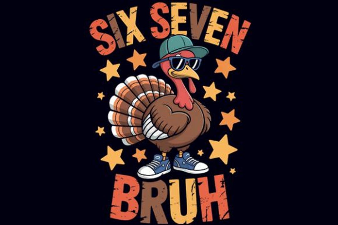 Funny Turkey Bruh Thanksgiving Birthday PNG, Hip Hop Turkey Design ...