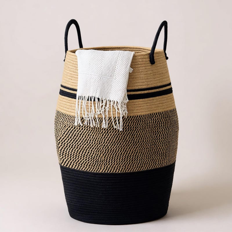 Jute Bag for Hamper - Etsy
