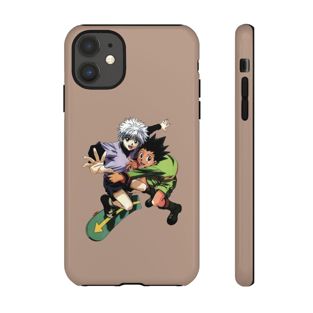 Gon and Killua Skateboard Anime Phone Case | Tough Cases - Etsy