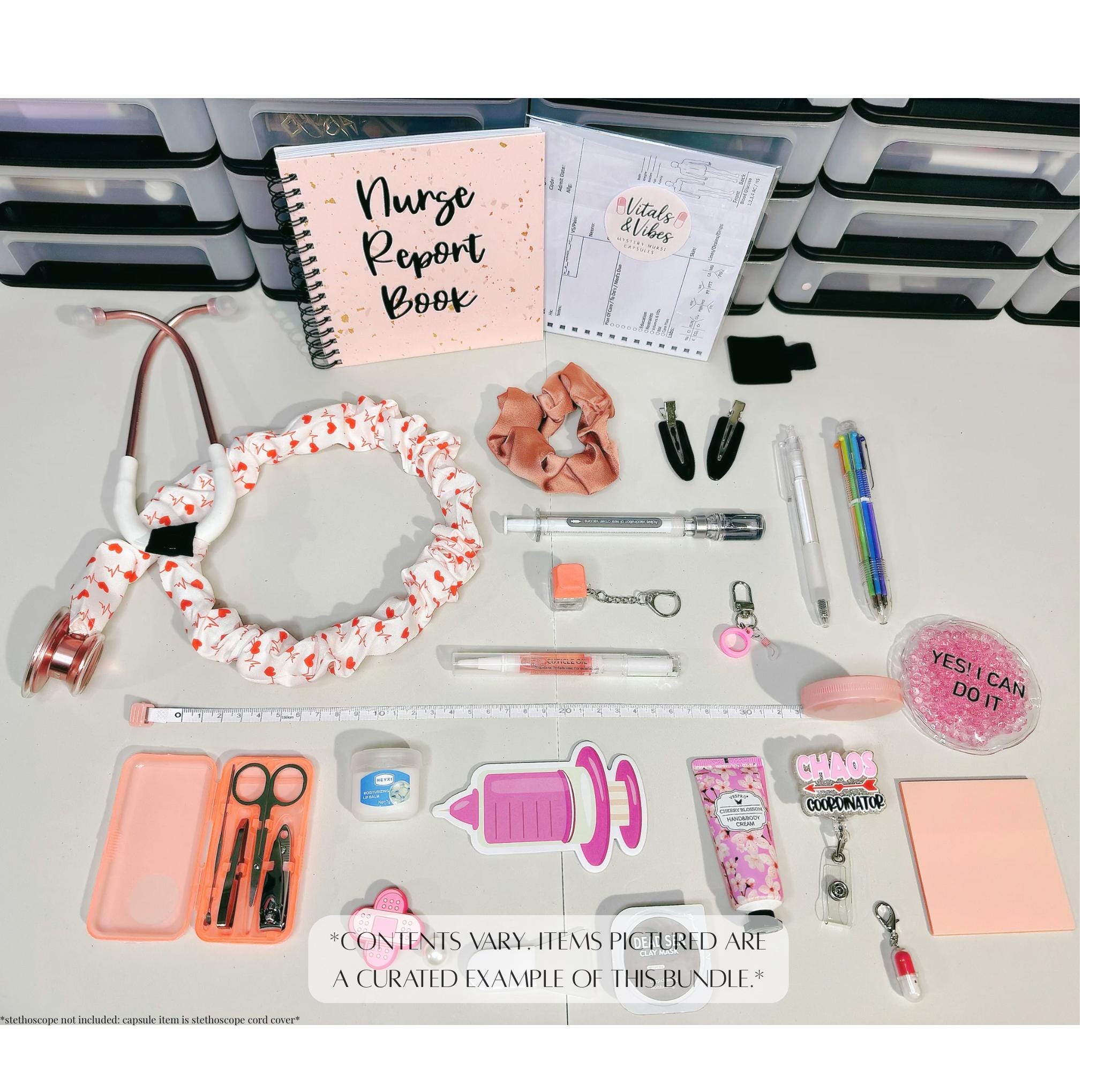 Nurse Gift Mystery Bundle (20 Capsules), Self Care Surprise Box ...