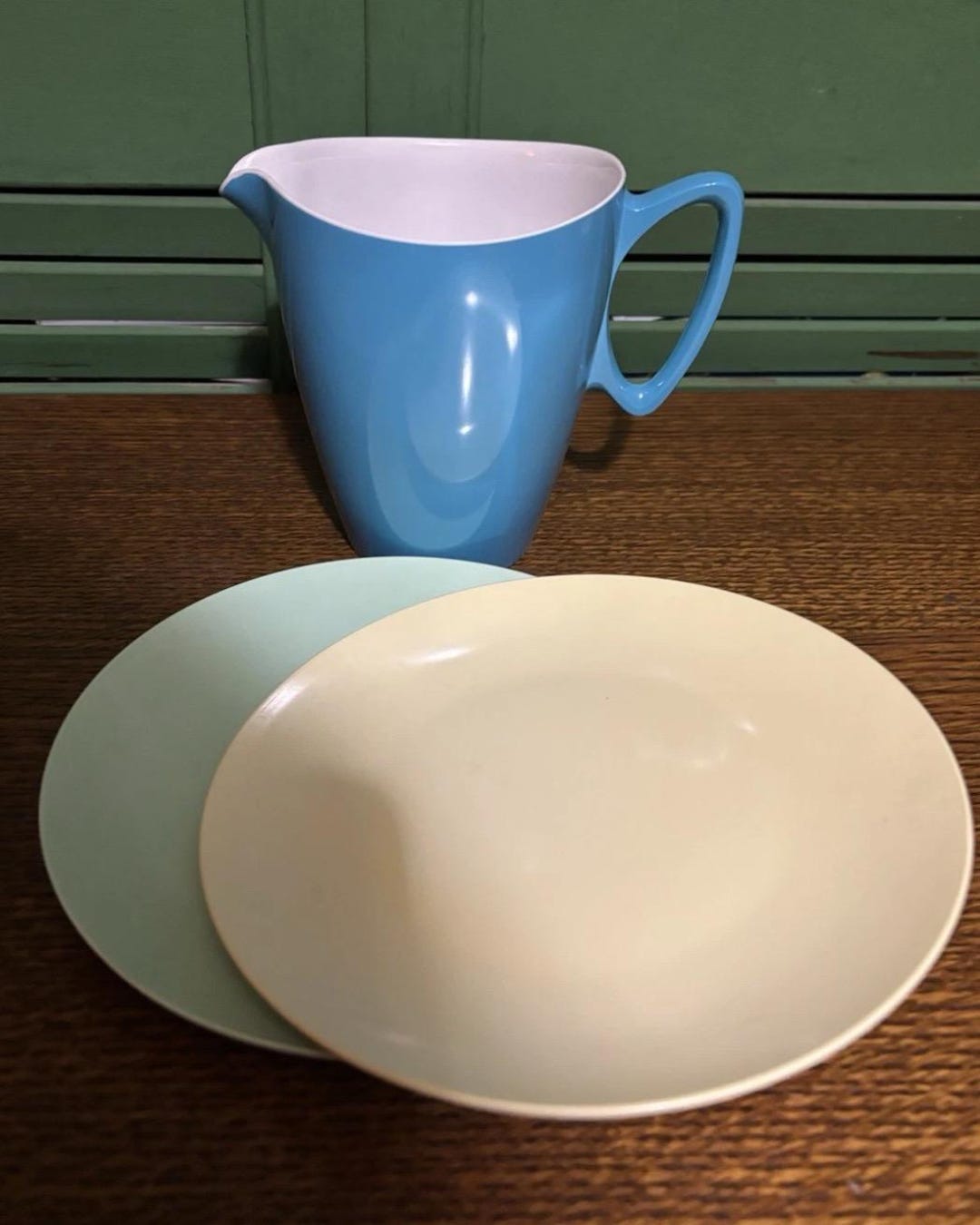 Vintage Gaydon Melmex Jug and Two Side Plates Retro Melamine. - Etsy