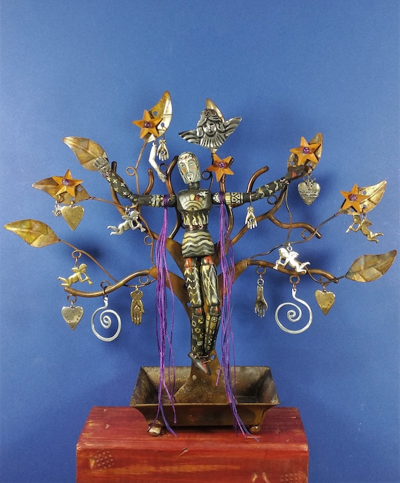 Shrine to the Lord of Milagros Original Ornament Tree | Etsy