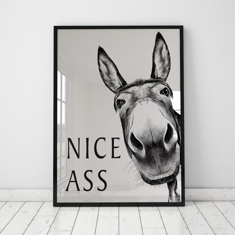 Funny Bathroom Print Art - Etsy UK