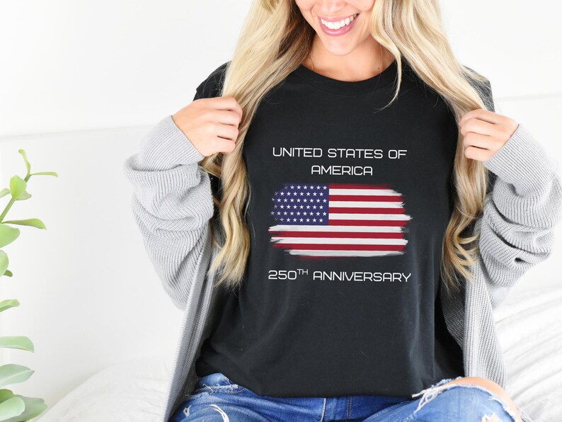 USA 250th Anniversary Shirt, 1776 2026 Patriotic Tee, United States ...
