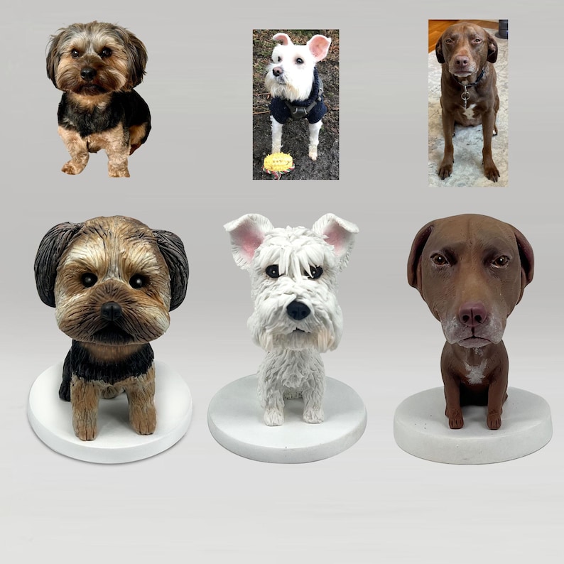 Custom Pet Bobblehead, Custom Dog Bobblehead Doll, Custom Cat ...