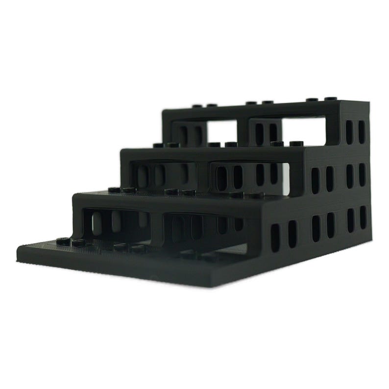Tiered Display Stand for 12 LEGO Minifigures | Fits Full CMF Series | 4 ...