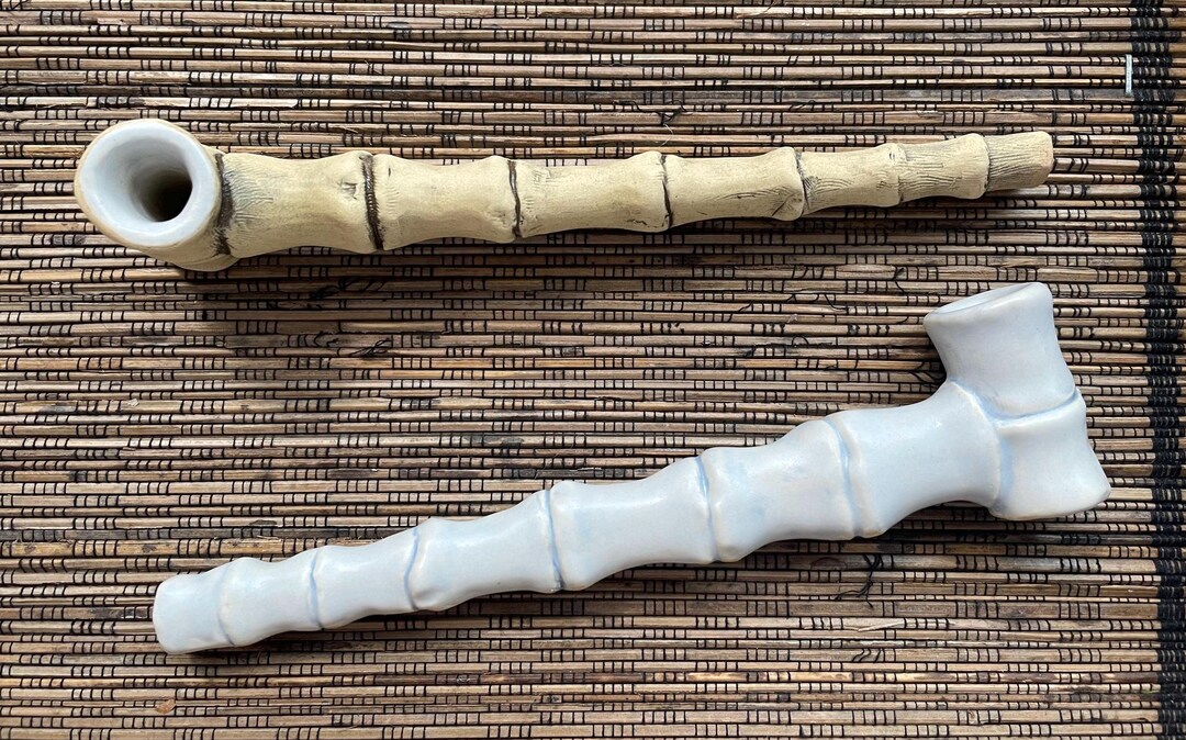 Vertebrae Pipe Ceramic Ancient Bamboo Bones - Etsy