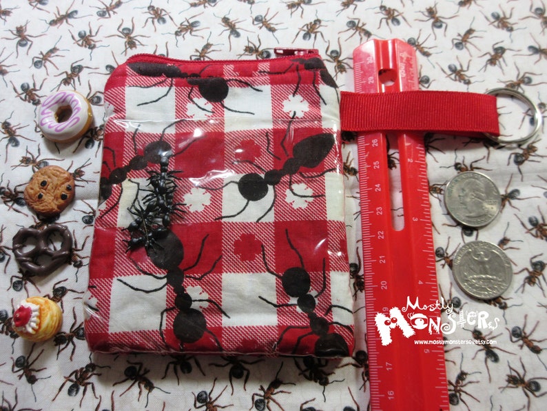 Credit Card Zip; Zip Pouch; Coin Purse; Keychain Pouch; Treasure Bag ...