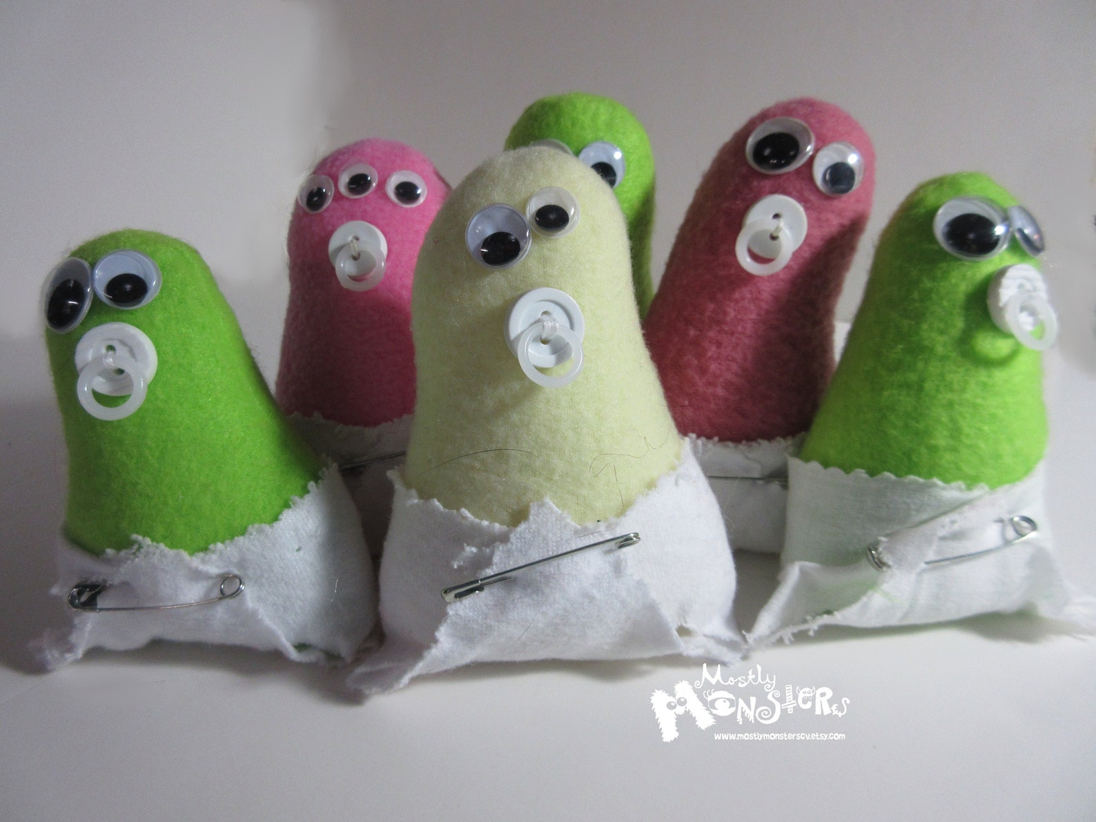 Baby Beans Mini-bean Bag Monster Baby Monster Binky Monster Diaper ...