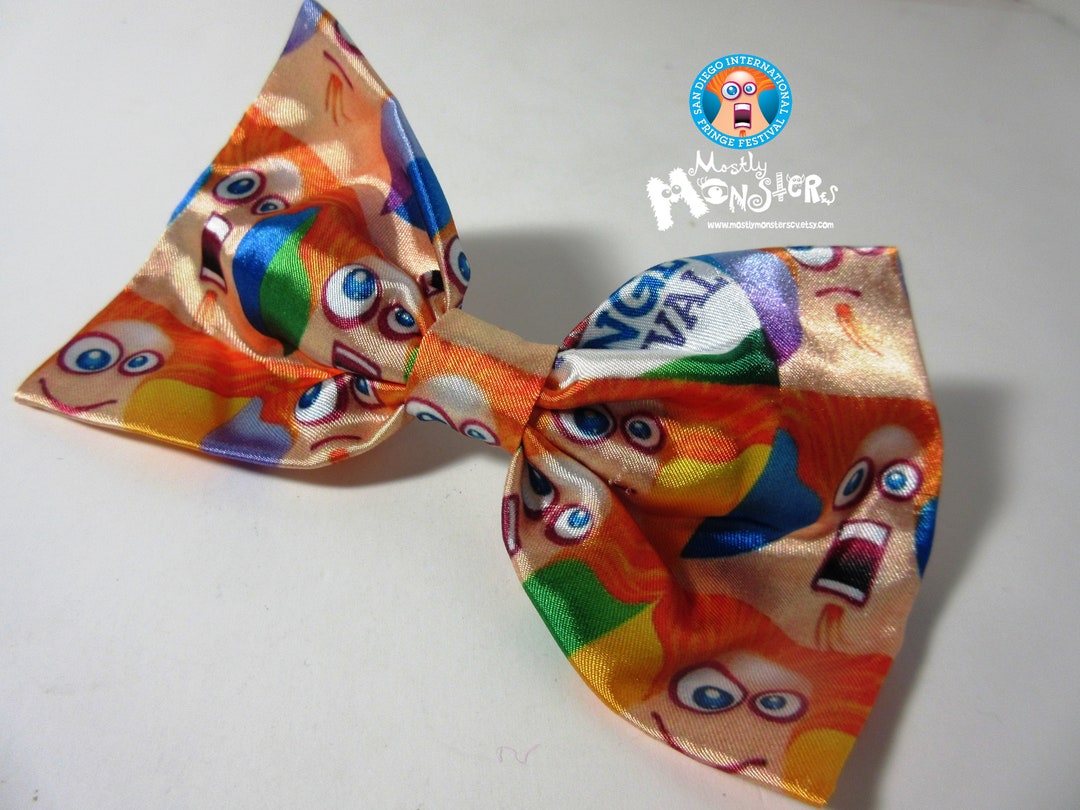 Sdfringe Hair Bow; FRINGE Satin Fringe Bow; Hair Barrette; FRINGE Hair ...