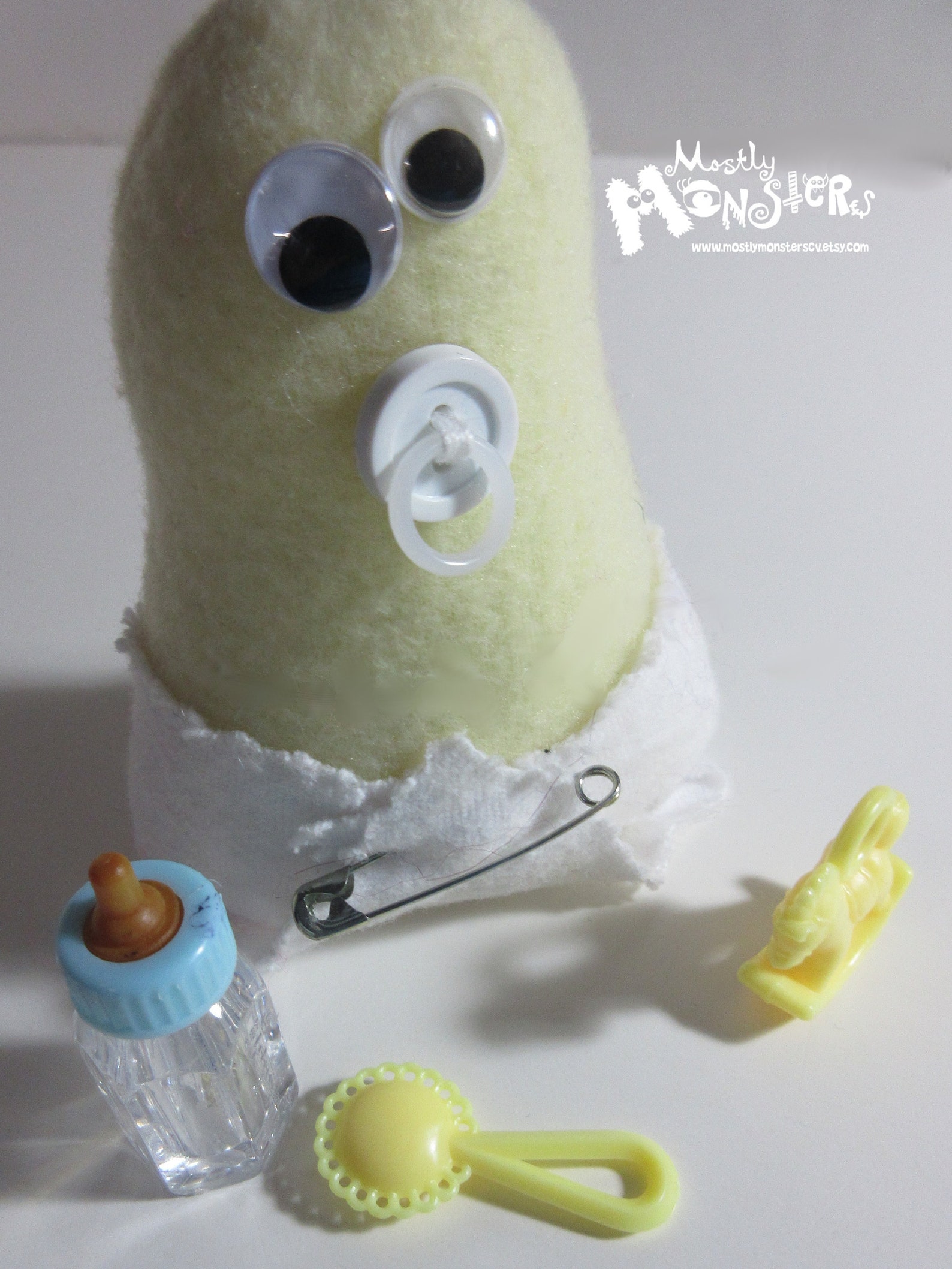 Baby Beans Mini-bean Bag Monster Baby Monster Binky Monster Diaper ...