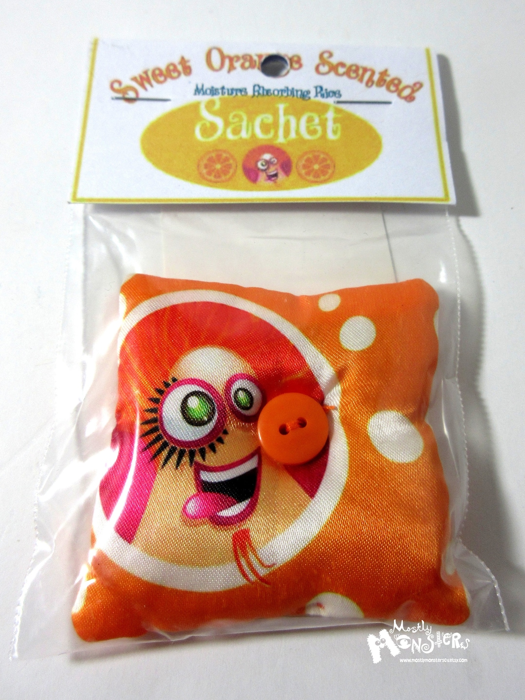 Sdfringe Sachet Sweet Orange Sachet Orange Satin Sachet - Etsy