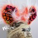 Fuzzy Monster Ears Headband Plushie Ears Animal Ears - Etsy