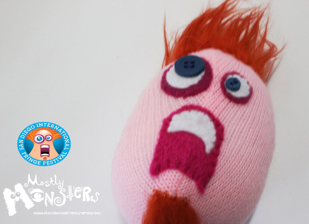 Sdfringe Stuffed Toy Fringe Stress Toy: Fringelo Sock Toy Pocket ...