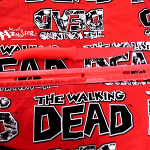 Horror Zombie Apronkiller Zombie Logo Apron Red TWD Apron Full Apron ...