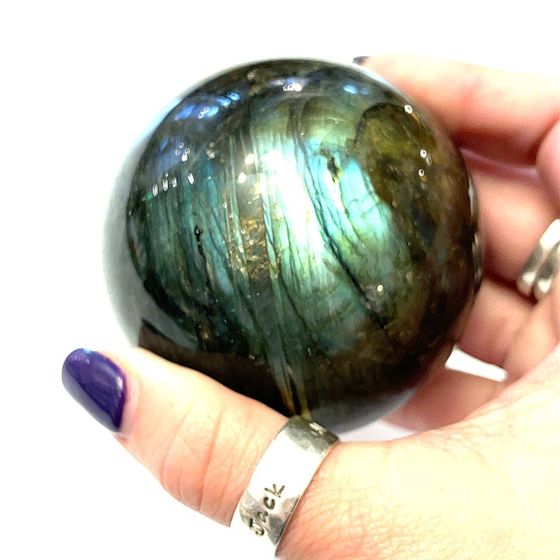 Gemstone Sphere - Etsy