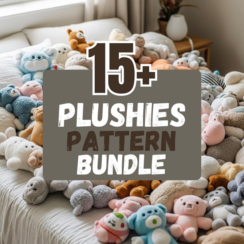 15+ Plush Toy Pattern Collection – Easy DIY Plushie Designs for All ...