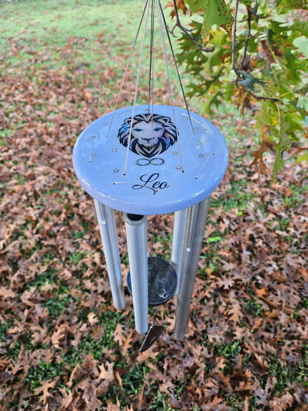 Cancer Survivor Gift Wind Chime, Personalized Remission Keepsake, Ring ...