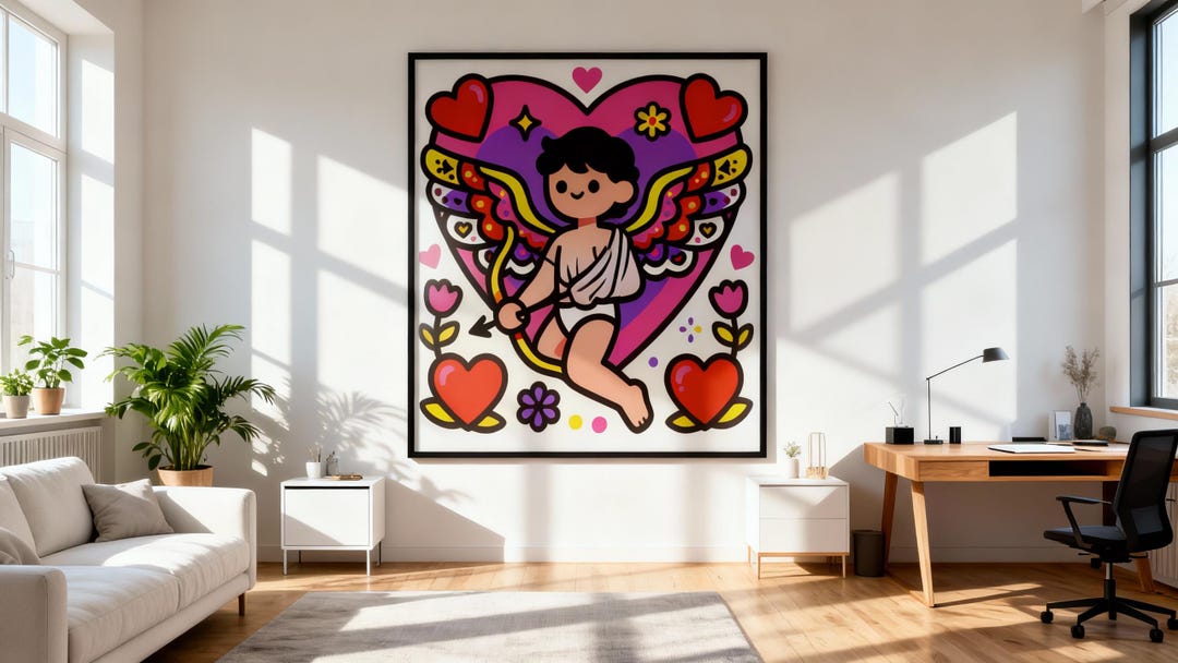Psychedelic Evil Eye Art Print | Retro 70s Dorm Decor (digital Download ...