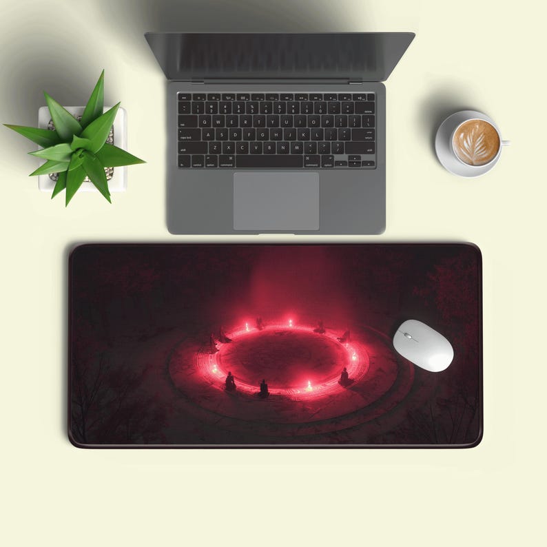 Dark Ritual Circle Playmat - MTG Playmat With Zones - Magic the ...