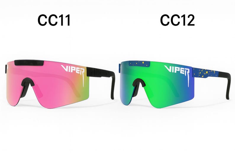 Pit Viper Style Sunglasses – UV400 Polarized Sport Shield - Etsy
