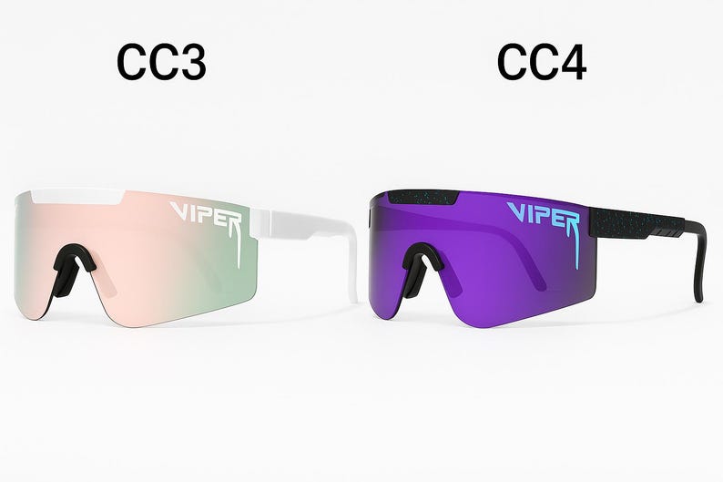 Pit Viper Style Sunglasses – UV400 Polarized Sport Shield - Etsy
