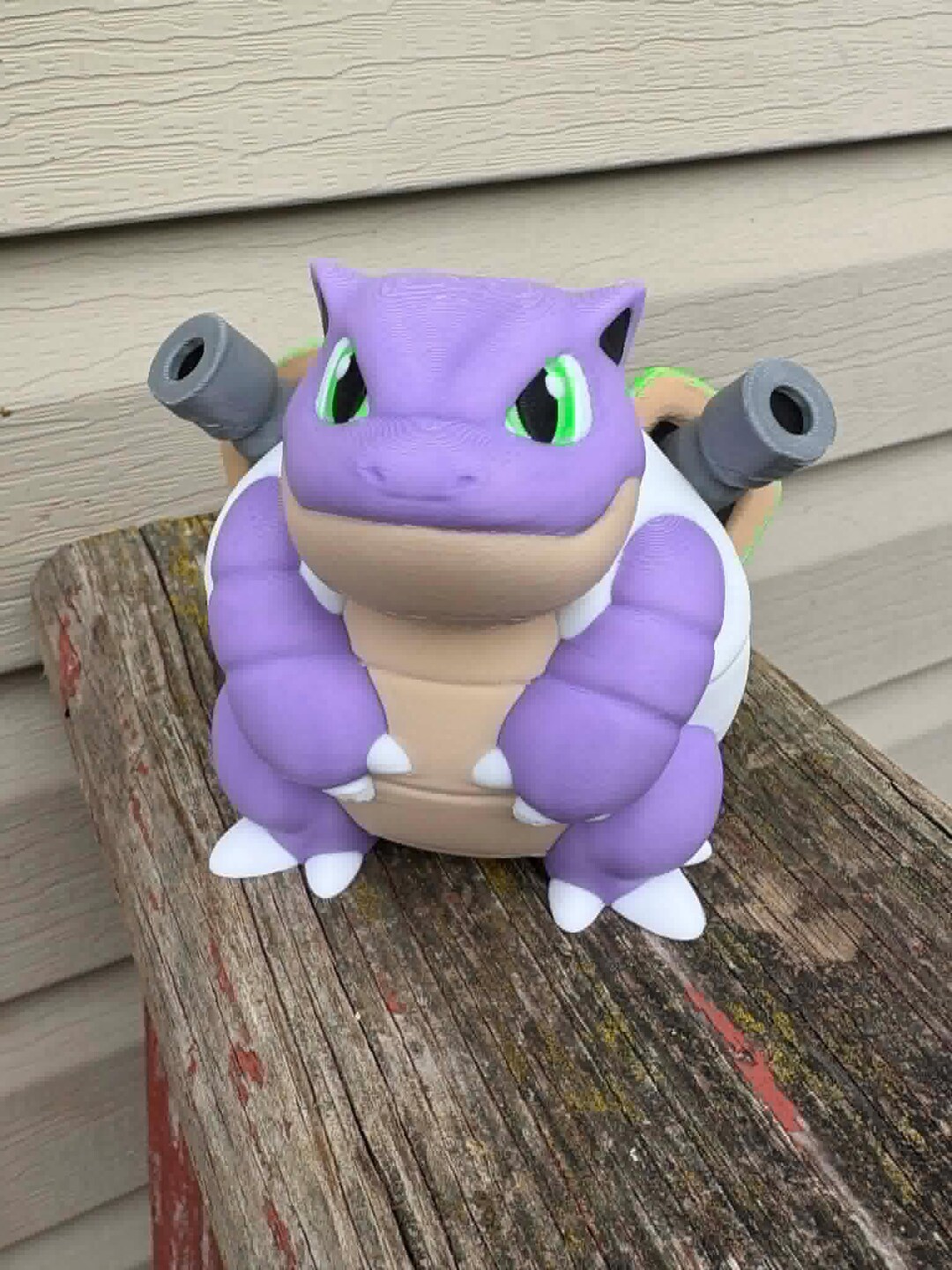 3d Printed & Articulating 4" Shiny Blastoise - Etsy