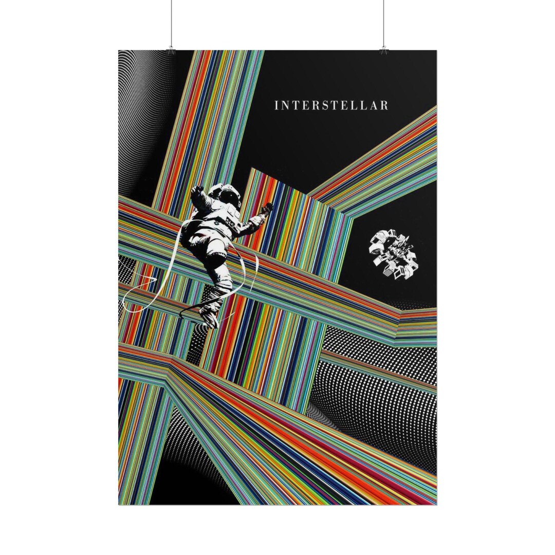 Interstellar Movie Special Poster Wall Art, Sci-fi Space Artwork ...
