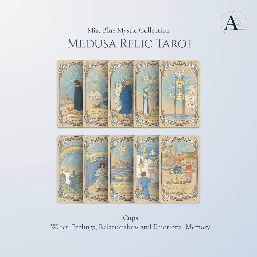 Medusa Relic Tarot Deck - Etsy