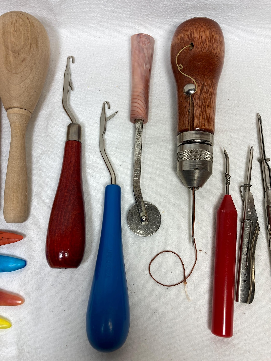 Vintage Tools for Hook Rugs, Darning and Braided Rugs, Lot of 17 - Etsy