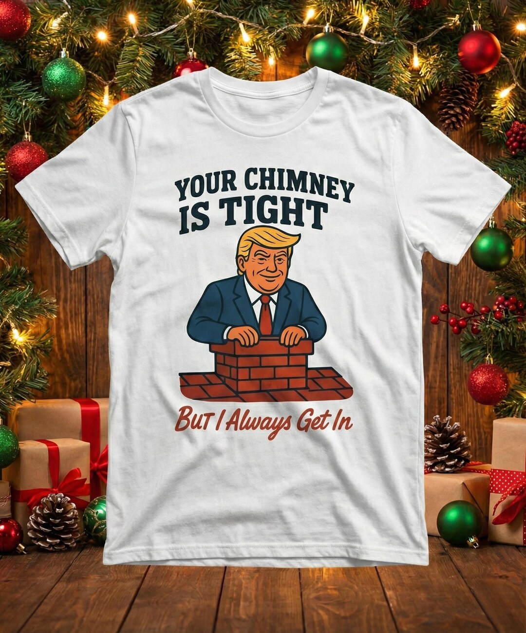 Funny Trump Christmas PNG | Political Holiday Design (digital Download ...