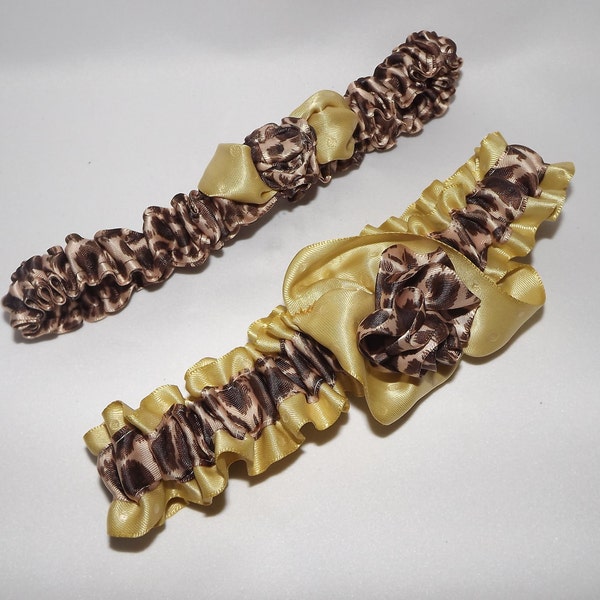 Leopard Print Garter - Etsy