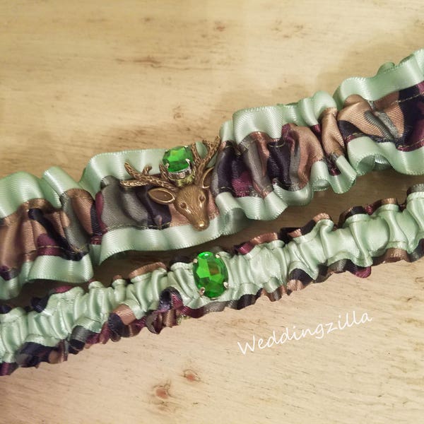 Camo Garter - Etsy