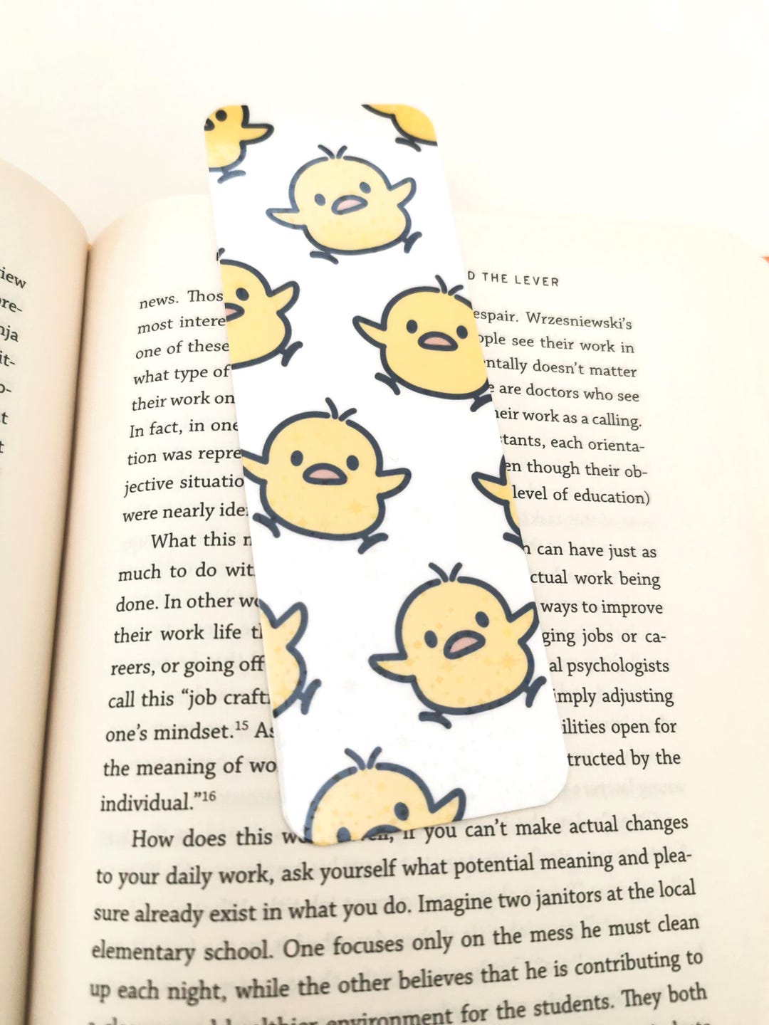 Chick Bookmark | Holographic,bookish,book Lover - Etsy