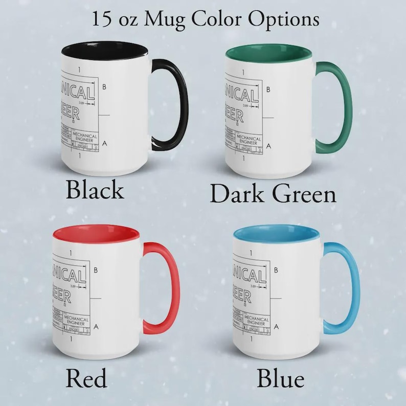 Engineer Mug Mechanical Engineer Coffee Mug for Engineer Technical ...