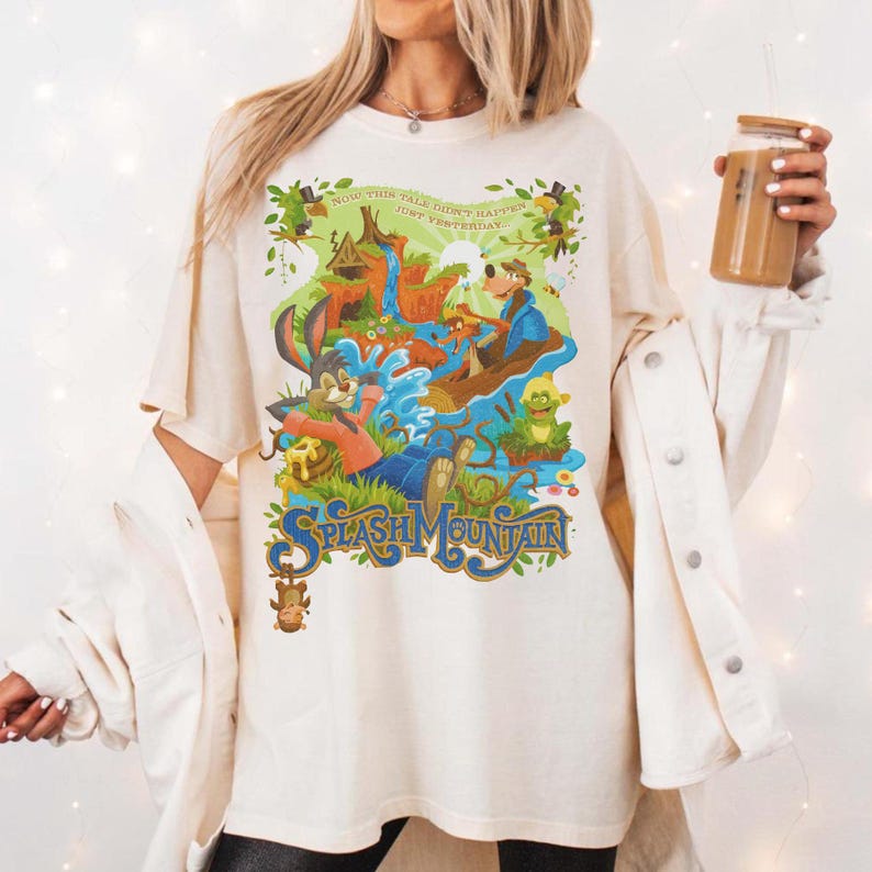 One Last Splash PNG, Splash Mountain PNG, Family Trip 2025 Png, Brer ...